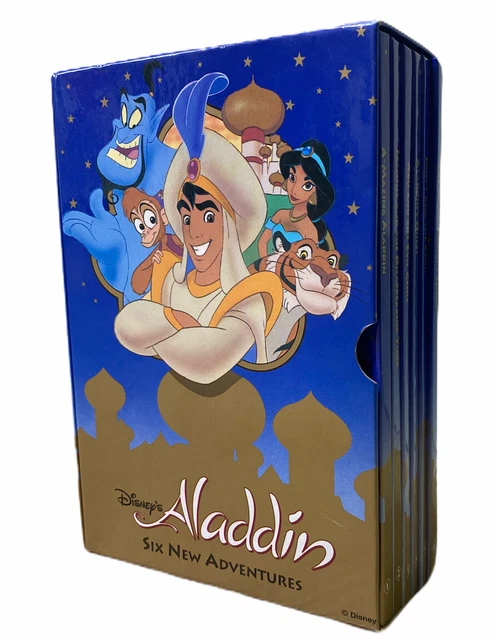 DISNEY'S ALADDIN - Six New Adventures - Book Set (1993) VGC £9.99 ...