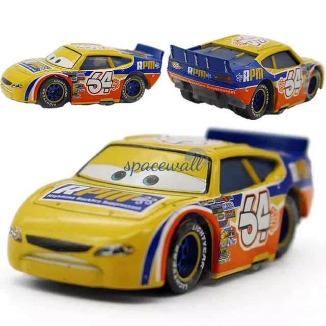 DISNEY PIXAR CARS Rare No.64 RPM Diecast Model Toy Car Gift Play ...