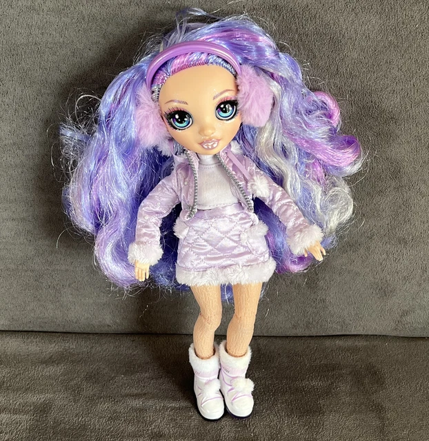 RAINBOW HIGH WINTER Break Violet Willow - Purple Doll Missing Some ...