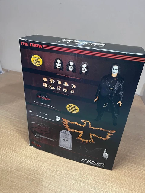 GENUINE MEZCO ONE 12 The Crow Action Figure £107.09 - PicClick UK