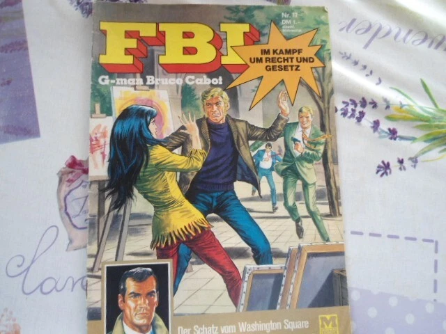 COMIC CLASSIC FBI 17 with title picture by bessy draftsman £1.72 ...