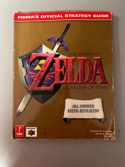 ZELDA OCARNIA OF Time Strategy Guide Prima $24.99 - PicClick CA