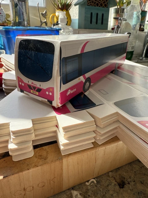 METROS BUS FOLD Card Models X 48 Paper Models Bus Memorabilia £1.13 ...