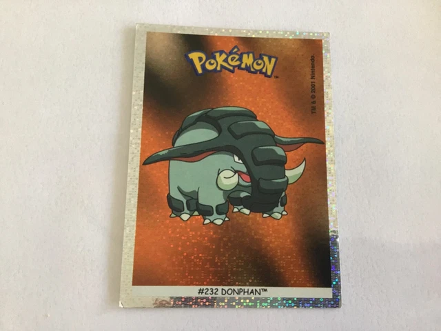 CARTE POKÉMON DUNKIN boomer #232 donphan foil Nintendo holo EUR 6,00 ...