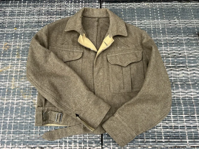 WW2 BRITISH ARMY 37 Pattern Battle Dress Jacket Original 1939 Dated ...