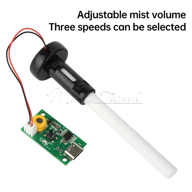 TYPE-C HUMIDIFIER DIY Kits Ultrasonic Mist Maker Atomizing Module ...