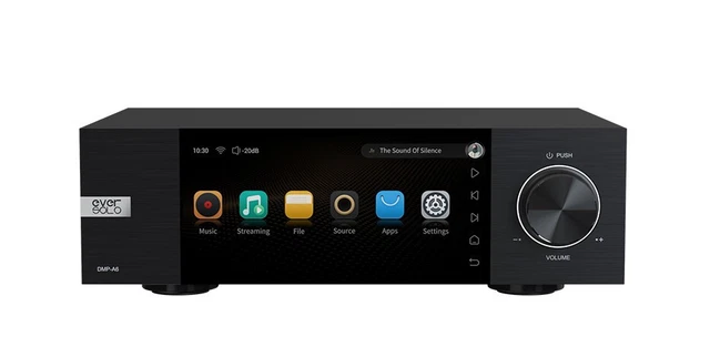 EVERSOLO DMP-A6 - Digital Audio Streamer with dual ESS ES9038Q2M DACs £ ...