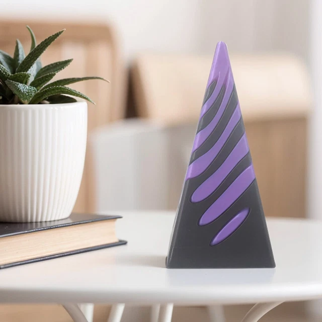 MINI VORTEX THREAD Illusion Pass Through Pyramid Fidget Toy for Kids ...