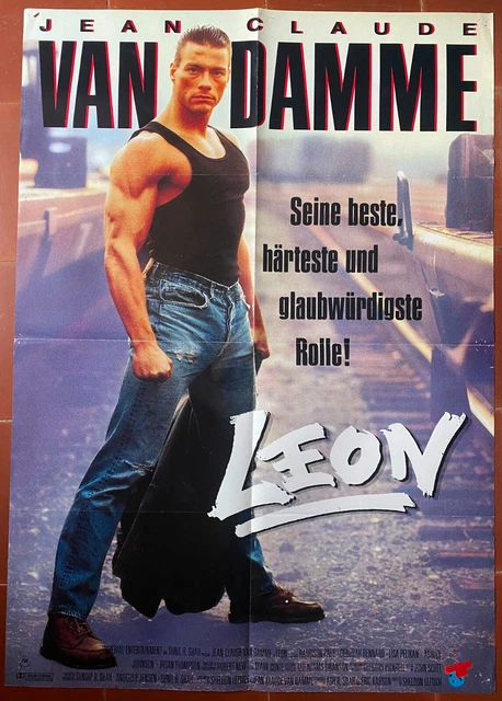 LOCANDINA TEDESCO FULL Contact Lionheart Jean-Claude Van Damme 60x84cm ...