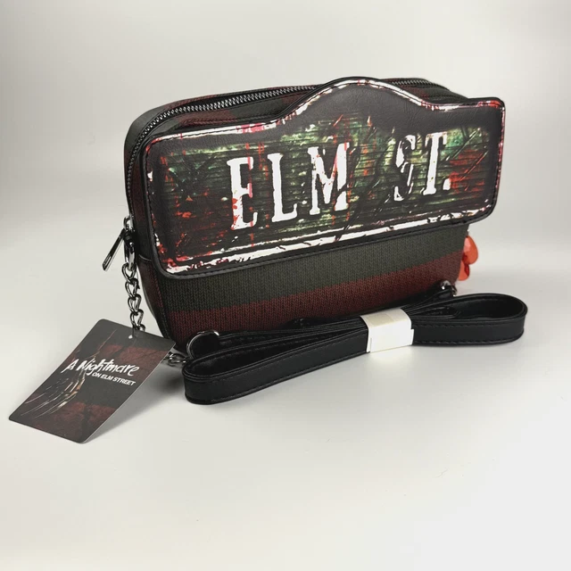 SPIRIT HALLOWEEN NIGHTMARE Elm On Street Freddy Krueger Crossbody Bag ...