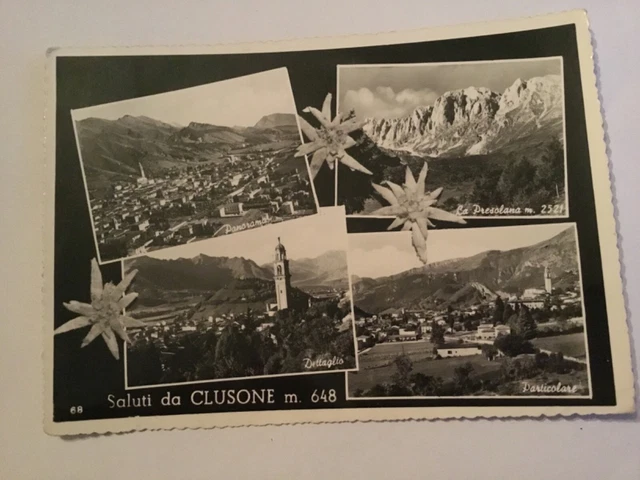 ITALIA - CARTOLINA Saluti Da Clusone (Bergamo) EUR 4,00 - PicClick FR