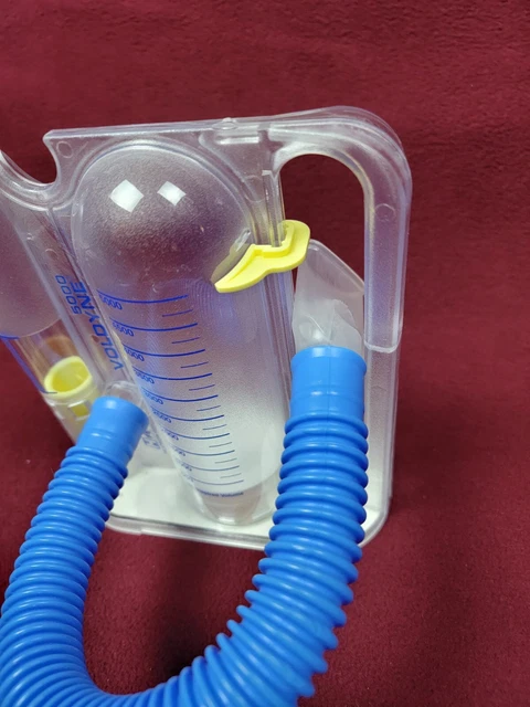 HUDSON RCI VOLDYNE 5000 incentive spirometer adult volumetric exerciser ...
