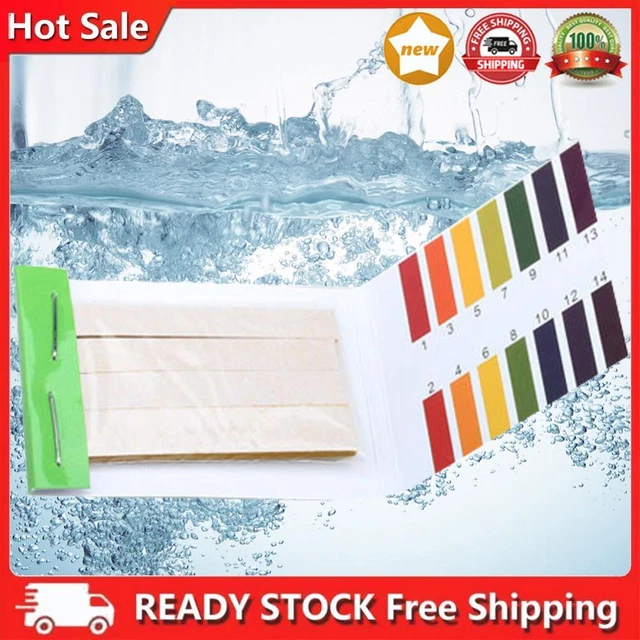 80 STRIPS PH Meters Indicator Paper PH Value 1-14 Litmus Testing Paper ...