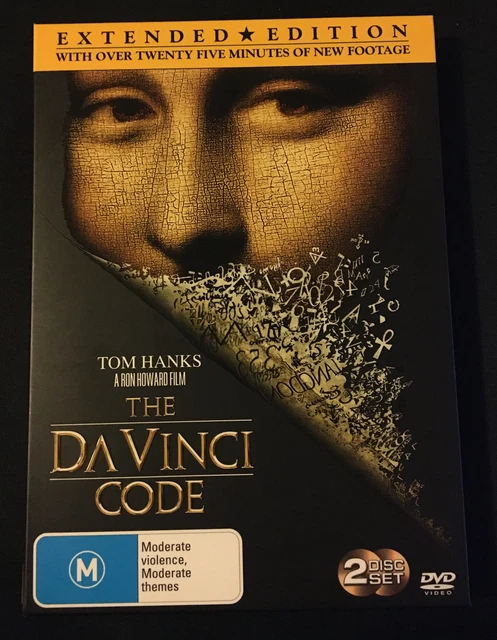 DA VINCI CODE Extended Edition Over 25 Mins New Footage DVD 2006 Region ...