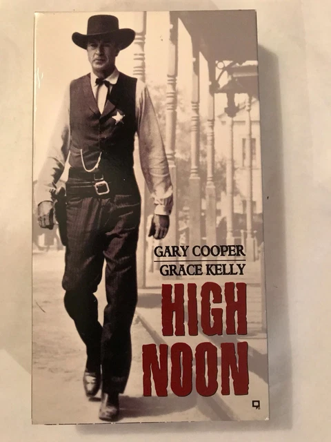 HIGH NOON GARY Cooper, Grace Kelly Vhs 1952/1997 £5.62 - PicClick UK
