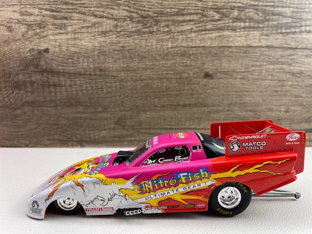 RACING CHAMPIONS CRISTEN Powell Nitro Fish Chevy Camaro NHRA Funny Car ...