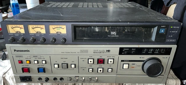 MAGNÉTOSCOPE VHS PROFESSIONNEL Panasonic Ag-6500 Pal EUR 1.050,00 ...