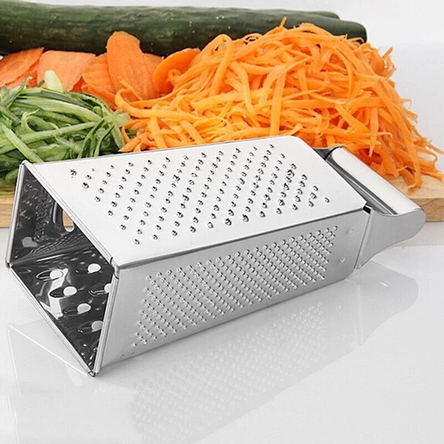 FOUR-SIDE GRATER VEGETABLE Slicer Potato Cheese Grater Multi-purpose £7 ...