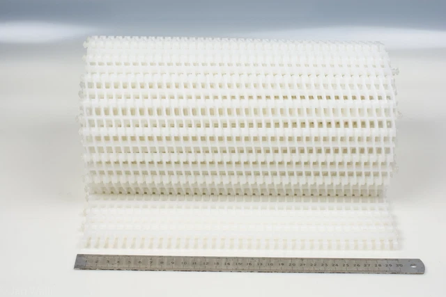 INTRALOX BELT 1100 Series Flush Grid Polypropelene / Acetal Conveyor ...