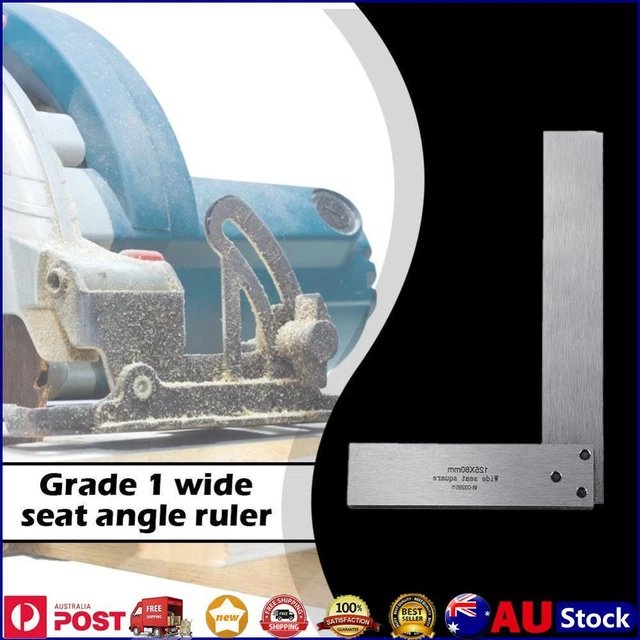 MACHINIST SQUARE 90 Degree Right Angle Ruler Precision Measure ...