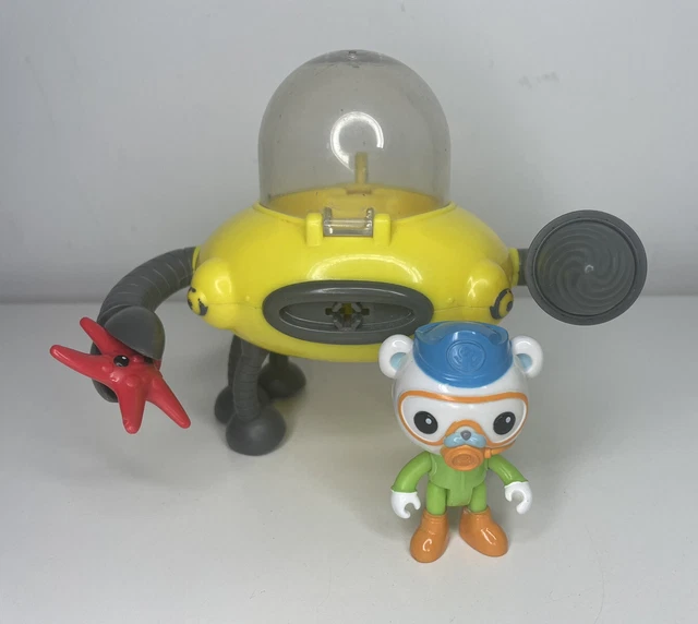 OCTONAUTS GUP D Drill and Claw Vehicle with Captain Barnacles and Star ...