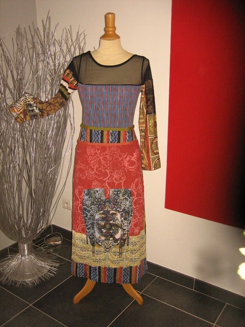 ELEGANTE ROBE LONGUE Maxi Dress Collection Save The Queen M 38 Uk M 10 EUR 47,90 - PicClick FR