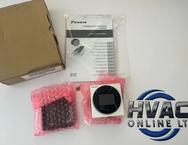 DAIKIN ALTHERMA LCD Controller BRC1HHDAW Madoka heat pump controller ...