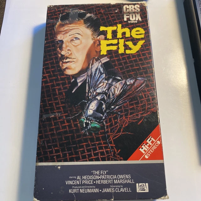 THE FLY (VHS) 1958 Classic 1987 Mono Compatible Version £9.31 - PicClick UK