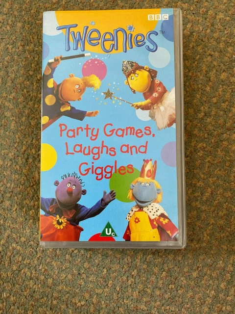 TWEENIES: PARTY GAMES, Laughs and Giggles (UK VHS, 2000) £3.59 ...