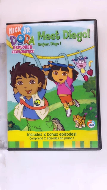 DORA THE EXPLORER - Meet Diego (DVD, 2007, Canadian French) $7.99 ...