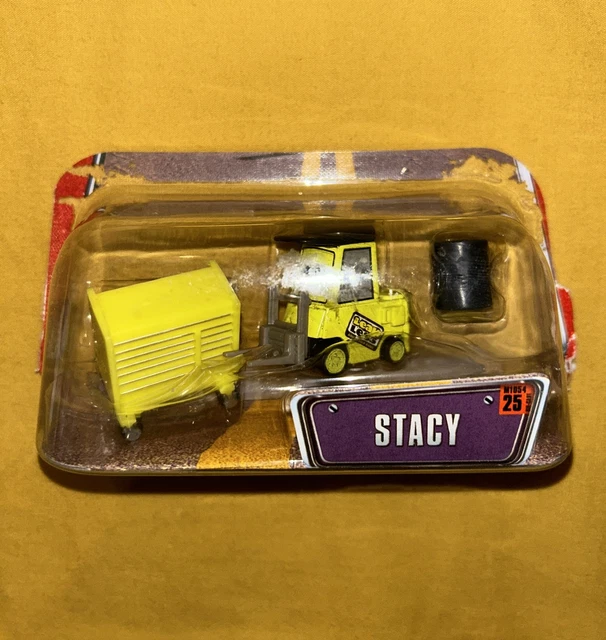 DISNEY PIXAR CARS: Stacy #25 Leak Less Diecast Vehicle Toy Car Forklift ...