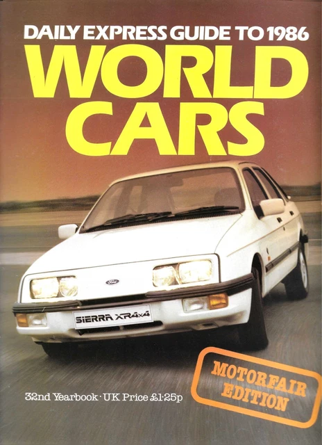 THE EXPRESS GUIDE To 1986 World Cars. £5.97 - PicClick UK