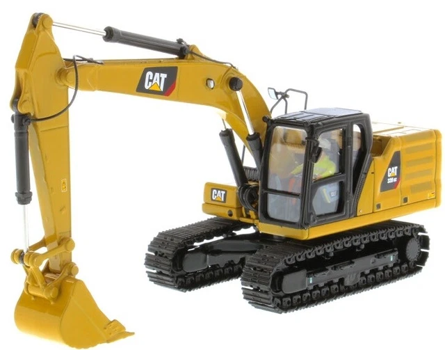 DIECAST MASTERS - Pelle sur chenilles CATERPILLAR 320GC avec chauffeur ...