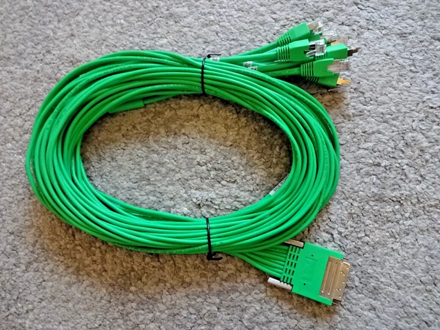 CISCO CAB-HD8-ASYNC 3M EIA-232 to 8 x RJ-45 Async Cable 72-4023-01 EUR ...