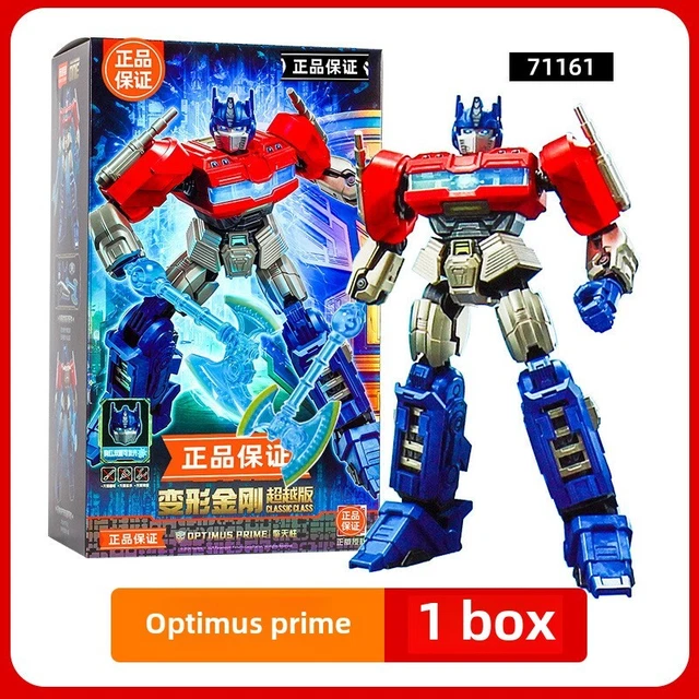 BLOKEES TRANSFORMERS ACTION Figure Model Kit Optimus Prime Megatron ...