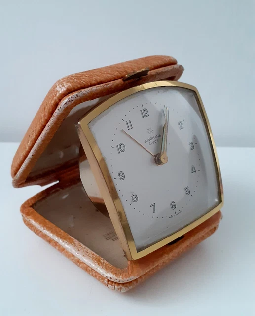 VINTAGE GENUINE TRAVEL Watch, JUNGHANS BIVOX GERMANY Watch, Alarm Clock ...