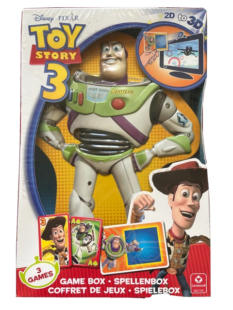 DISNEY PIXAR TOY Story 3 Game Box Kids Playing Cards 3 Games By ...