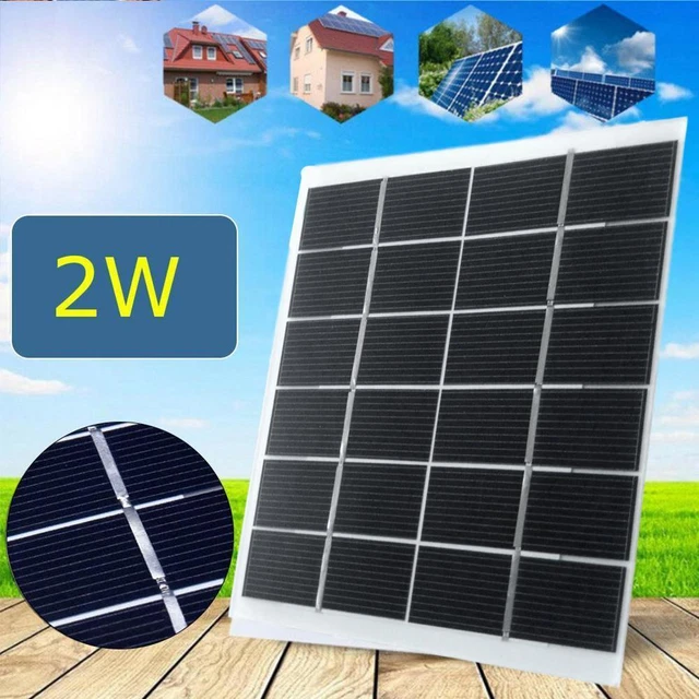 2W 6V MINI Solar Panel Cell Power Module Battery Toys a DIY Charger ...