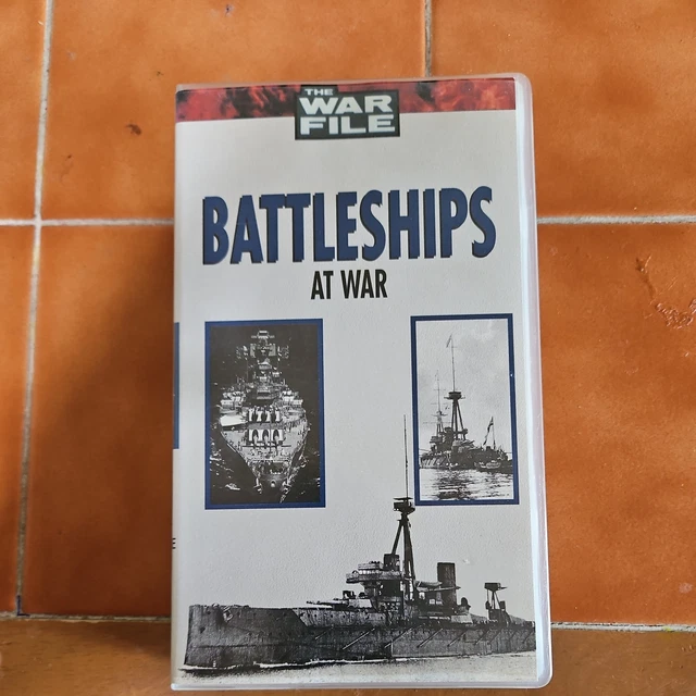 THE WAR FILE: Battleships At War VHS £5.17 - PicClick UK