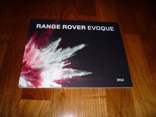 RANGE ROVER EVOQUE brochure brochure brochure brochure brochure 08/2011 ...