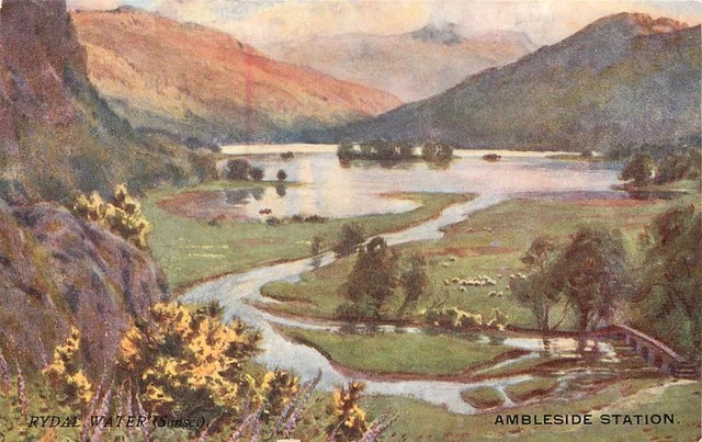 FURNESS RAILWAY WESTMORLAND Ambleside Station England OLD PHOTO EUR 6 ...