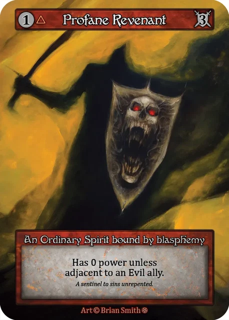SORCERY CONTESTED REALM - Gothic - Profane Revenant Foil £8.91 ...