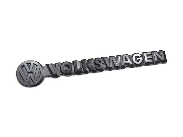 LETTERING EMBLEM REAR tailgate black VW bus T3 253853685 £32.35 ...