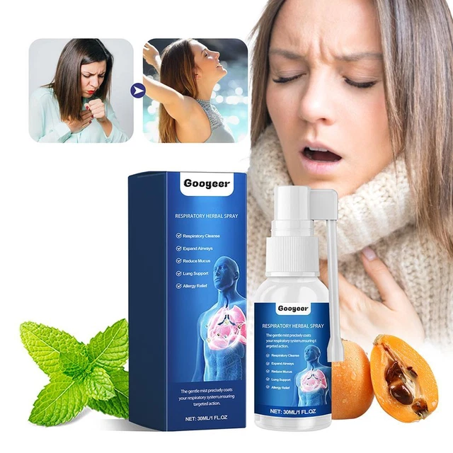 SPRAY NETTOYANT POUR poumons, supplément de santé pulmonaire, Spray ...