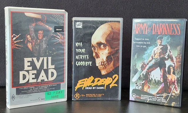 EVIL DEAD (EX-RENTAL)- Evil Dead 2- Bruce Campbell Vs Army Of Darkness ...