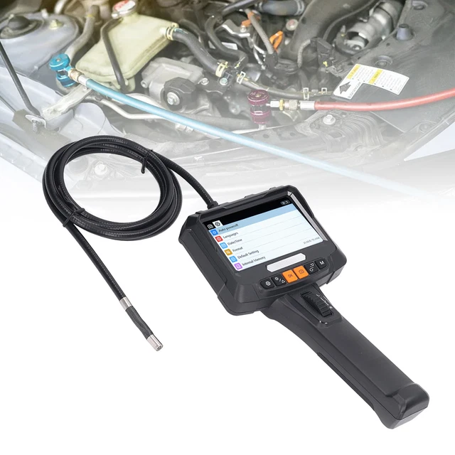 INDUSTRIAL ENDOSCOPE 360°ROTATION Lens 5in IPS Screen Handeld ...
