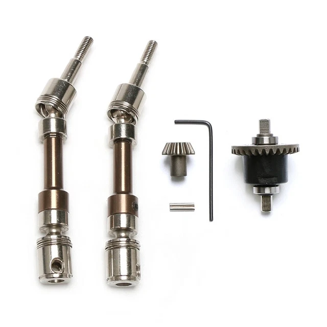MODIFIED DIFFERENTIAL GEAR with Metal Axle Rotation for WLtoys 12428 ...