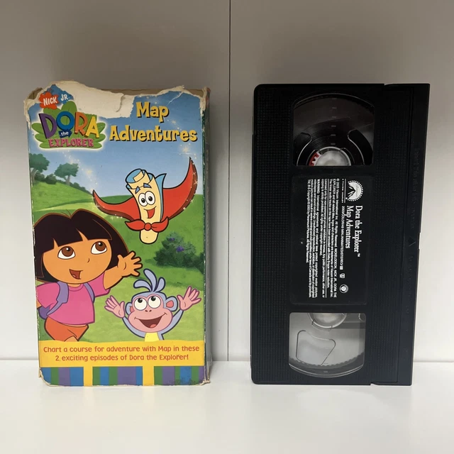 DORA THE EXPLORER Map Adventures VHS Good Condition VHS Nickelodeon ...