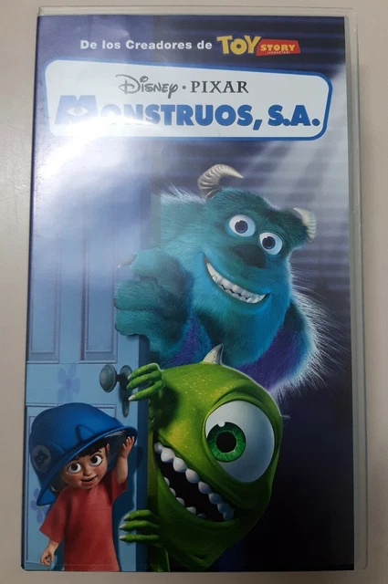 MONSTRUOS, S.A. DISNEY Pixar VHS cinta pelicula original coleccionista ...