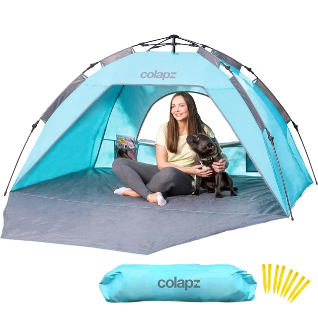 TENTE DE PLAGE Pop Up. Tente de Plage Abris de Protection UV pour ...